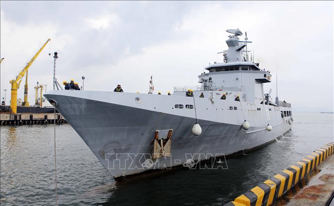 Bruneian naval ship pays three-day visit to Da Nang - VNA Photos ...