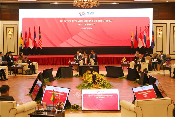 Hội Nghị Bộ Trưởng Kinh Tế Asean Hẹp Lần Thứ 26 Ảnh Thời Sự Trong