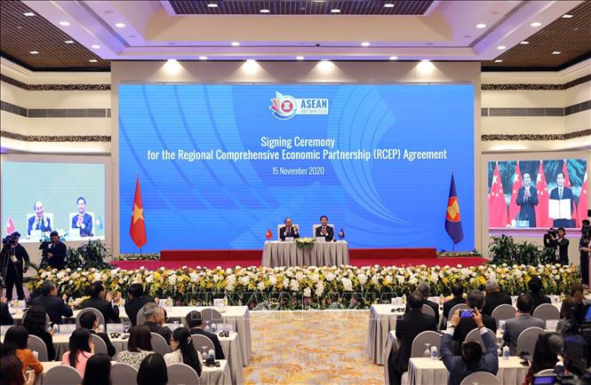 ASEAN 2020: Signing Ceremony for RCEP Agreement - VNA Photos - Vietnam ...