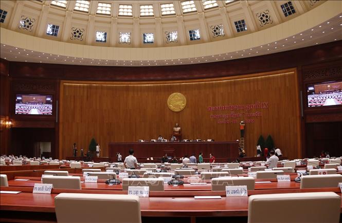 Vietnamese-funded new National Assembly Building handed over to Laos ...