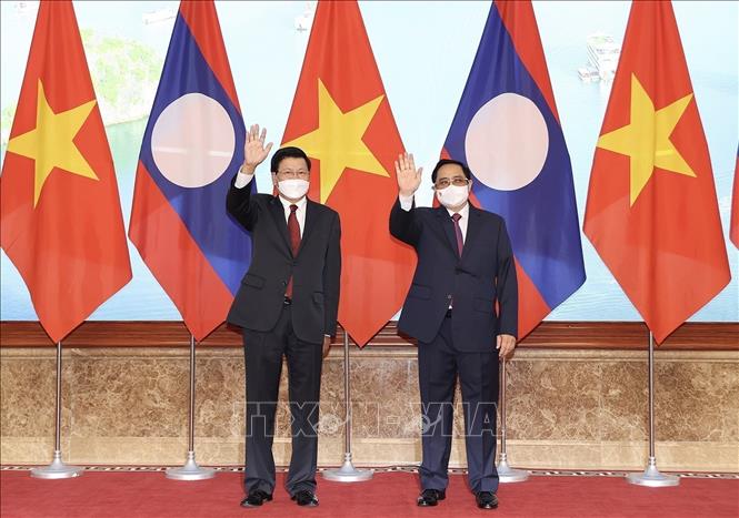 PM meets with Lao Party and State leader - VNA Photos - Vietnam News ...