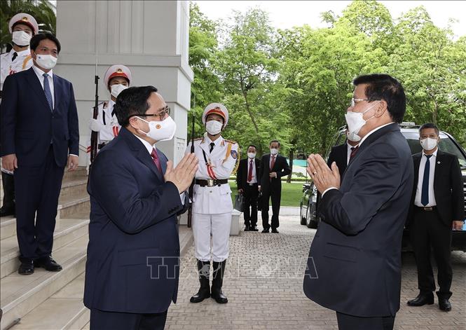 PM meets with Lao Party and State leader - VNA Photos - Vietnam News ...