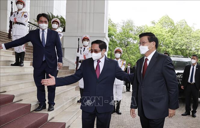 PM meets with Lao Party and State leader - VNA Photos - Vietnam News ...