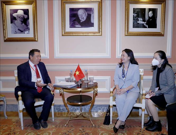 Phó Chủ tịch nước Võ Thị Ánh Xuân tiếp Lãnh sự danh dự Việt Nam tại ...