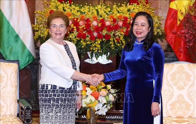 Phó Chủ tịch nước Võ Thị Ánh Xuân tiếp Phó Chủ tịch thứ nhất Quốc hội ...