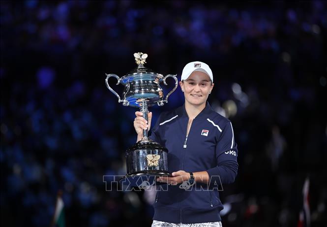 Ashleigh Barty vô địch đơn nữ Australia Open 2022 - Ảnh thời sự quốc tế ...