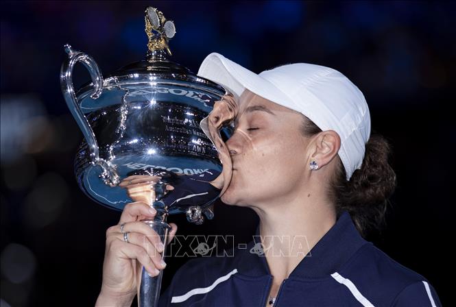 Ashleigh Barty vô địch đơn nữ Australia Open 2022 - Ảnh thời sự quốc tế ...