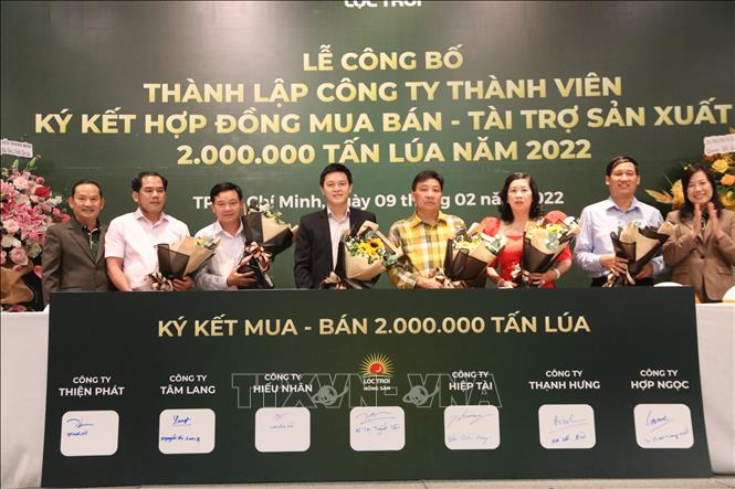 Tập đoàn Lộc Trời ký kết hợp đồng mua bán, tài trợ sản xuất 2 triệu tấn ...
