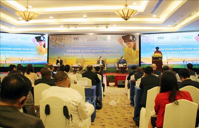 Francophone business forum opens in HCM City - VNA Photos - Vietnam ...