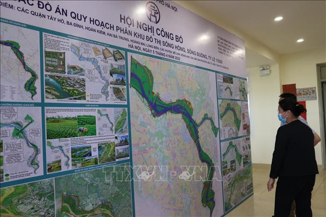 Hà Nội: Công bố đồ án quy hoạch sông Hồng, sông Đuống - Ảnh thời sự ...