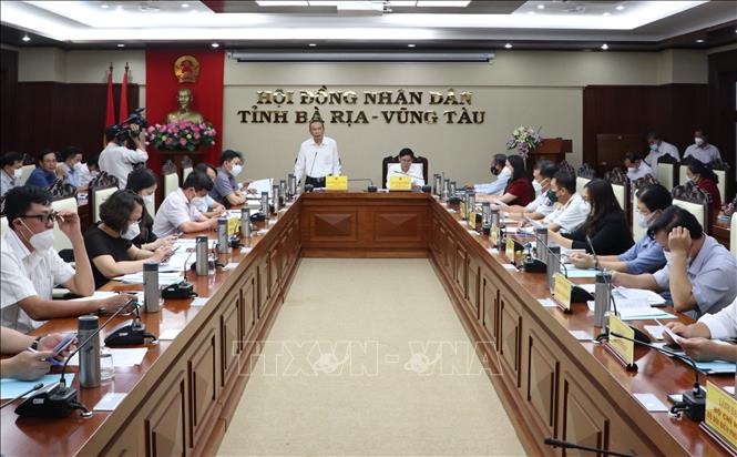 Bộ NN và PTNN làm việc vớ tỉnh Bà Rịa-Vũng Tàu về tình hình thực hiện ...