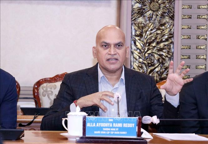 Lãnh đạo Thành phố Hồ Chí Minh tiếp Thượng nghị sỹ Ấn Độ - Ảnh thời sự ...