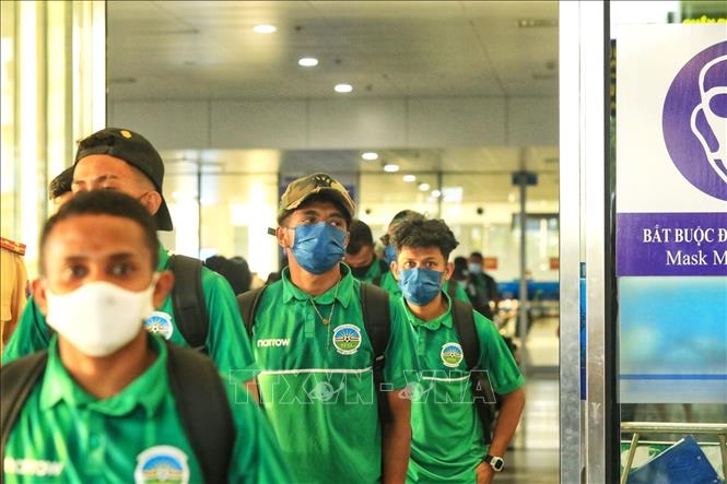 Timor-Leste men’s U23 football team arrives in Vietnam for SEA Games 31 ...
