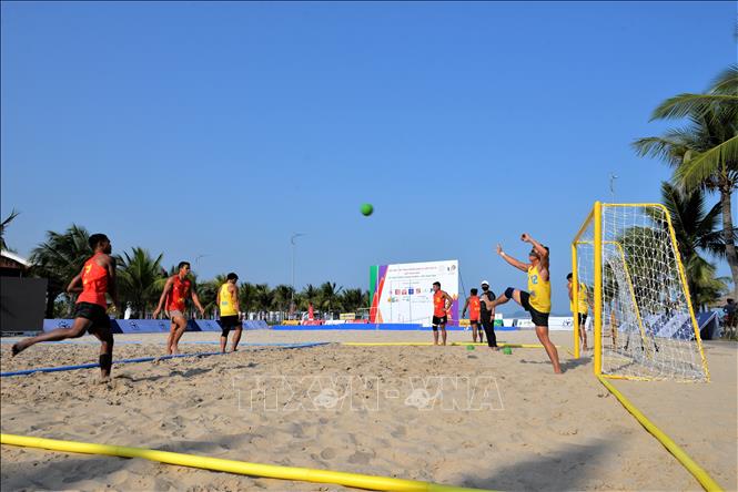 Handball teams train for SEA Games 31 - VNA Photos - Vietnam News ...