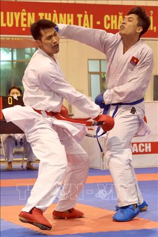 Karate team targets 4 golds at SEA Games 31 - VNA Photos - Vietnam News ...