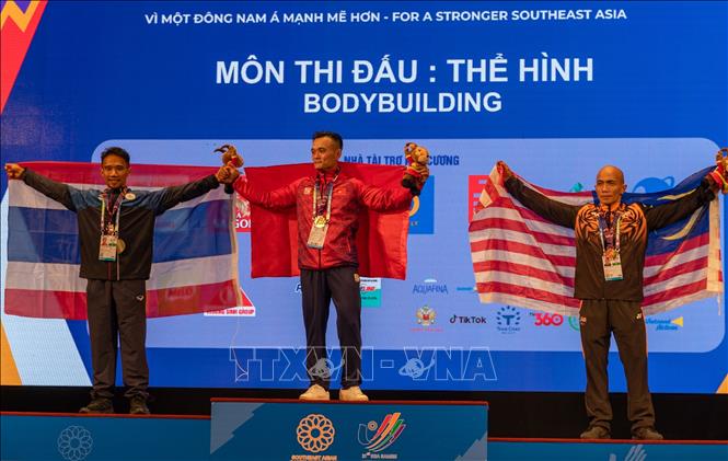 SEA Games 31: Vietnam secures two gold medals in bodybuilding - Photos