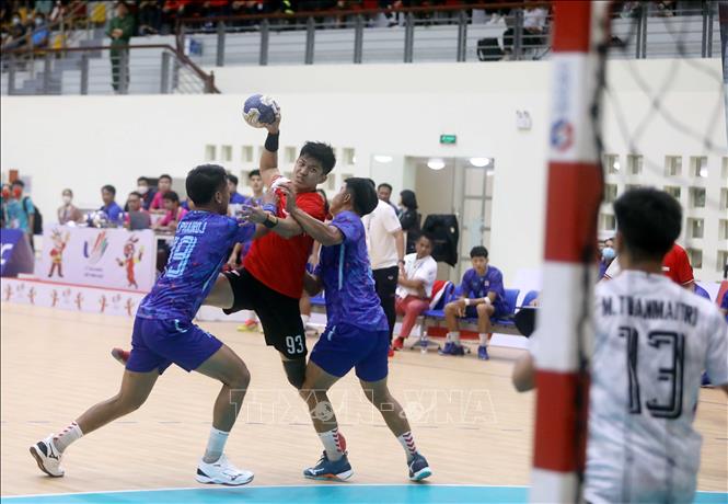 SEA Games 31: Thailand tie with Singapore in men’s indoor handball - Photos