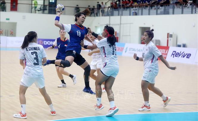 SEA Games 31: Thailand beats Singapore 36-14 in indoor handball - Photos