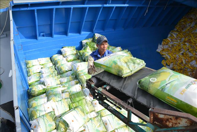 500 tonnes of Vietnamese-labelled rice exported to EU - VNA Photos ...