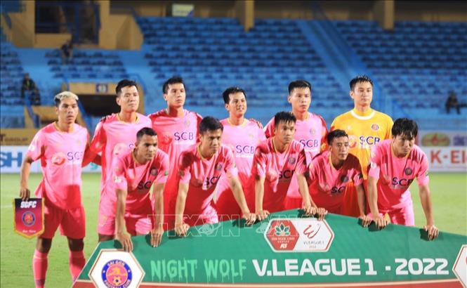 V-League 2022: Hà Nội FC thắng Sài Gòn FC với tỷ số 3 - 1 - Ảnh thời sự trong nước - Văn hoá ...