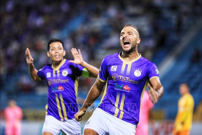 V-League 2022: Hà Nội FC thắng Sài Gòn FC với tỷ số 3 - 1 - Ảnh thời sự trong nước - Văn hoá ...