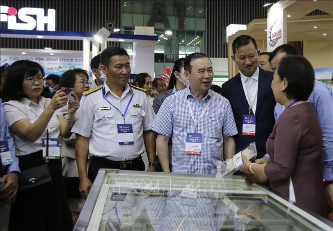 TP. Hồ Chí Minh: Khai mạc Hội chợ Triển lãm thuỷ sản VietFish 2022 ...