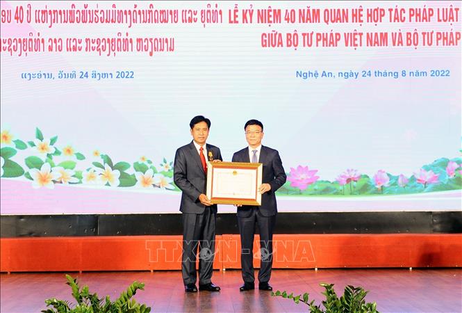 Vietnam, Laos eye stronger justice cooperation - VNA Photos - Vietnam ...