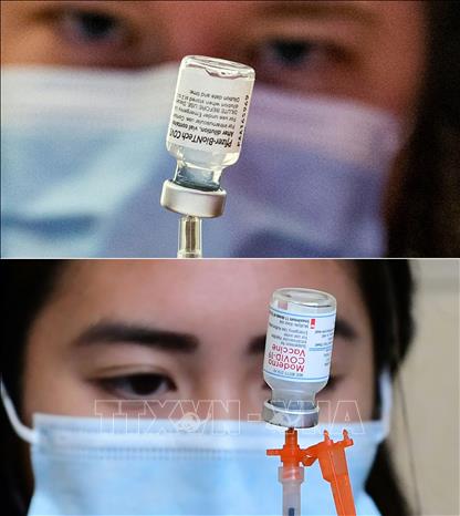 Mỹ cho phép tiêm mũi vaccine tăng cường đã được cải biến của Moderna và ...