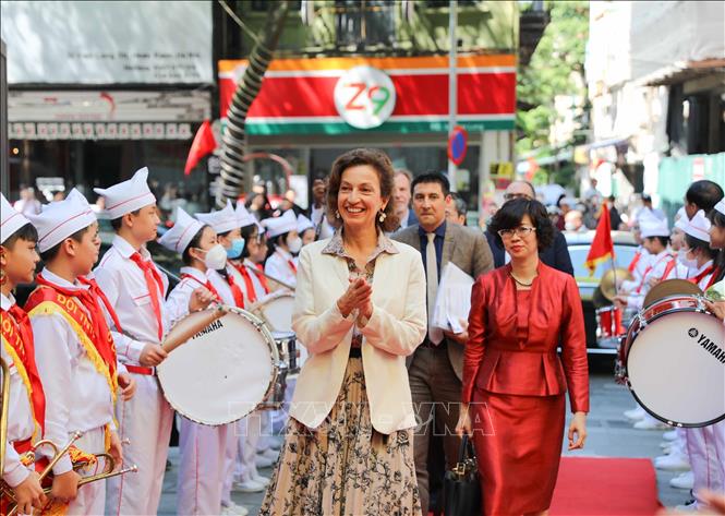 UNESCO Director General attends new school year ceremony in Hanoi - VNA ...