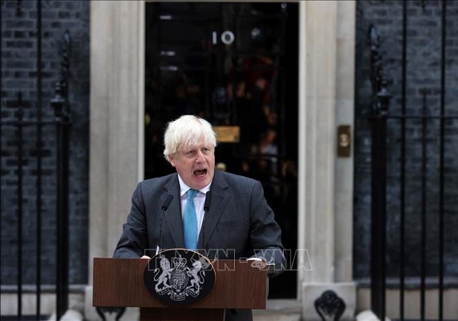 Ông Boris Johnson phát biểu từ chức Thủ tướng Anh - Ảnh thời sự quốc tế ...