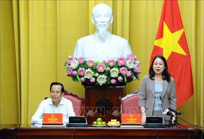 Phó Chủ tịch nước Võ Thị Ánh Xuân họp Hội đồng Bảo trợ Quỹ Bảo trợ trẻ ...