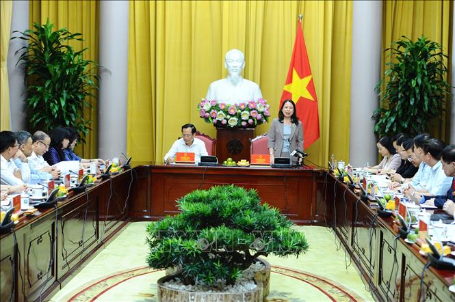 Phó Chủ tịch nước Võ Thị Ánh Xuân họp Hội đồng Bảo trợ Quỹ Bảo trợ trẻ ...