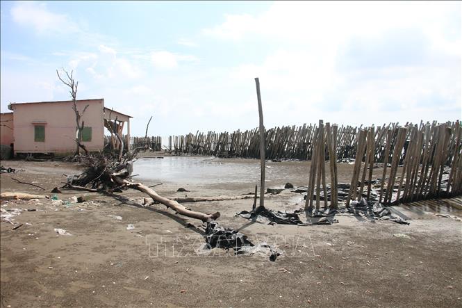 Ben Tre faces increasing erosion - VNA Photos - Vietnam News Agency (VNA)