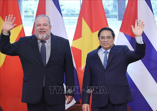 Vietnamese, Cuban Prime Ministers hold talks - VNA Photos - Vietnam ...