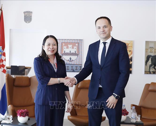 Vietnamese Vice President begins official visit to Croatia - VNA Photos ...