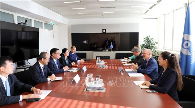 Trưởng Ban Tuyên giáo Trung ương Nguyễn Trọng Nghĩa thăm và làm việc ...