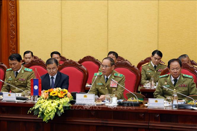 60 năm quan hệ Việt Nam - Lào: Bộ Công an Việt Nam - Lào ký kế hoạch ...