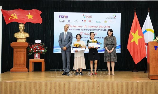 “Young Francophone Reporters” contest winners announced - VNA Photos ...