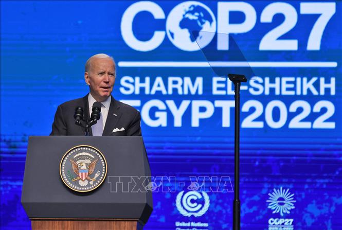COP27: Mỹ, Đức và EU cam kết 500 triệu USD giúp Ai Cập chuyển đổi sang năng lượng sạch - Ảnh ...