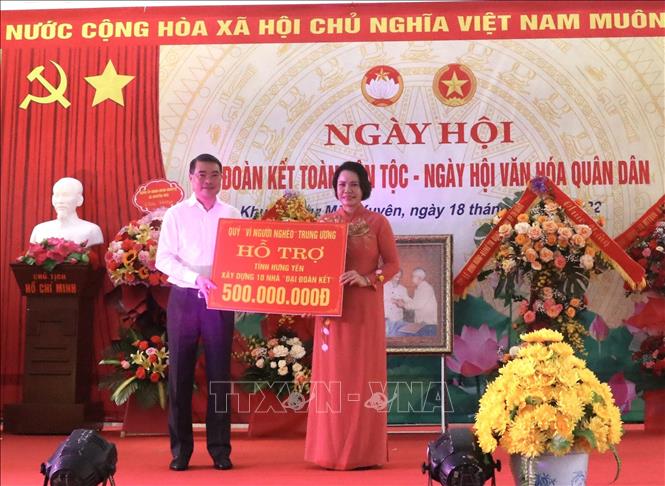Chánh Văn phòng Trung ương Đảng dự Ngày hội Đại đoàn kết toàn dân tộc ...
