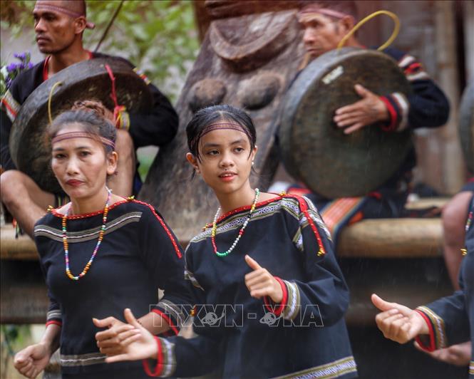 Văn hoá soi đường: Tái hiện Lễ kết nghĩa Mẹ - Con của dân tộc Êđê - Ảnh ...