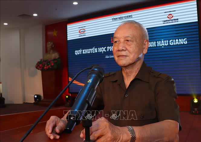Ra mắt Quỹ khuyến học Phạm Văn Trà - tỉnh Hậu Giang - Ảnh thời sự trong ...
