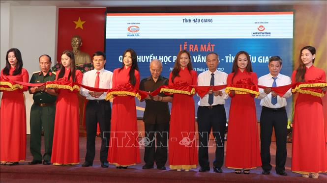 Ra mắt Quỹ khuyến học Phạm Văn Trà - tỉnh Hậu Giang - Ảnh thời sự trong ...