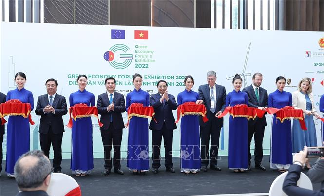 Thủ tướng Phạm Minh Chính dự Diễn đàn và Triển lãm Kinh tế xanh GEFE ...