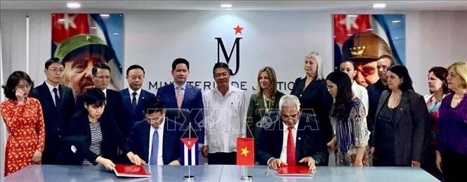 Việt Nam và Cuba tăng cường hợp tác tư pháp - Ảnh thời sự quốc tế ...