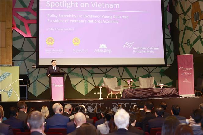 NA Chairman delivers policy speech at RMIT University, Australia - VNA ...