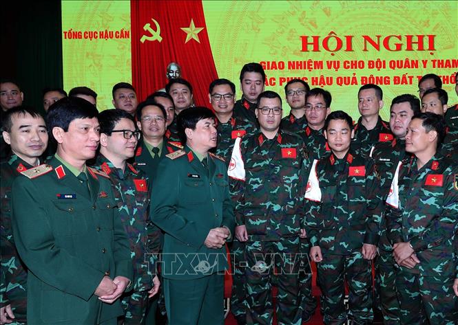 Lực lượng quân y Việt Nam tham gia khắc phục hậu quả động đất ở Thổ Nhĩ Kỳ - Ảnh thời sự trong ...