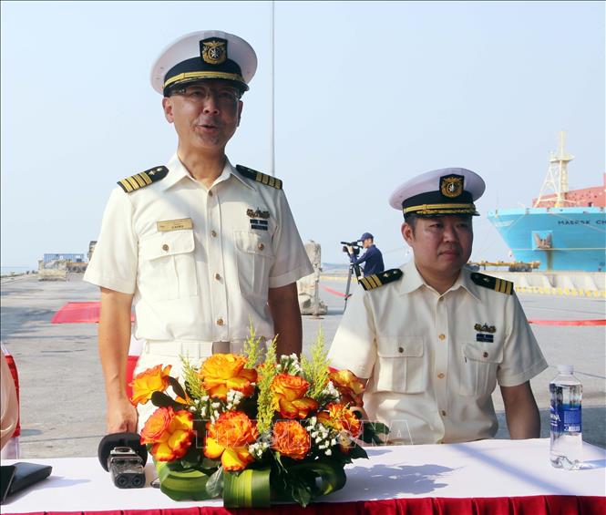 Japan Coast Guard patrol ship visits Da Nang - VNA Photos - Vietnam ...