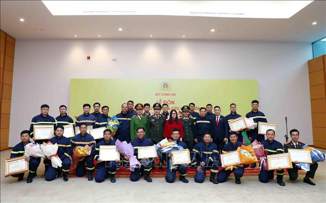 Public Security Ministry’s search-and-rescue team returns from Turkey ...