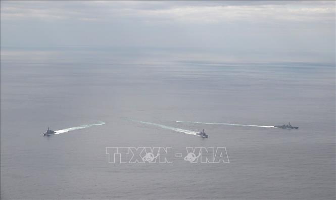 Mỹ - Nhật - Hàn tập trận phòng thủ tên lửa - Ảnh thời sự quốc tế ...